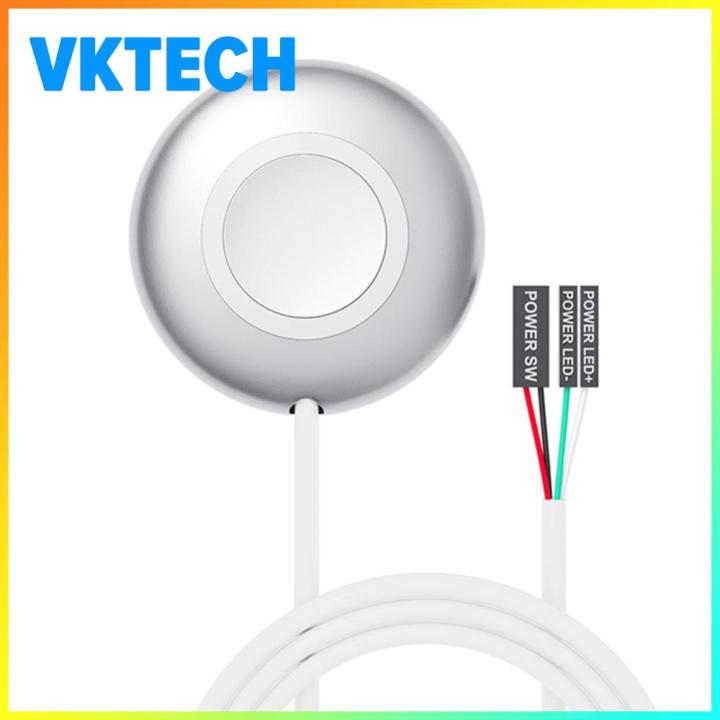 [Vktech] 1.6M Desktop Computer Switch Aluminum Alloy PC Motherboard ...