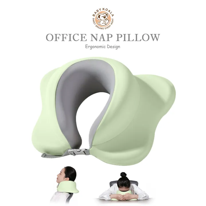Neck Support for Office Chair Memory Foam Neck Support Enlarge Head ...
