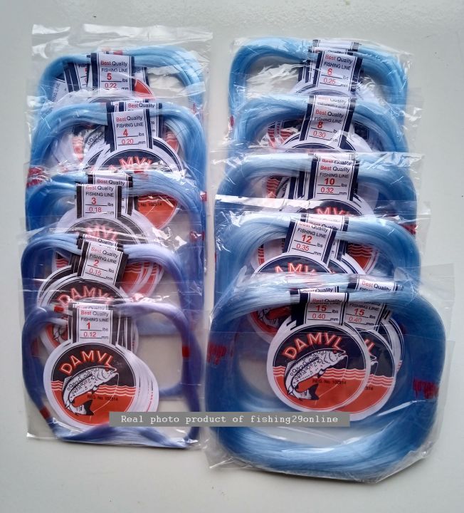 Damyl senar pancing jala jaring kecrik halus lembut kuat harga per ...