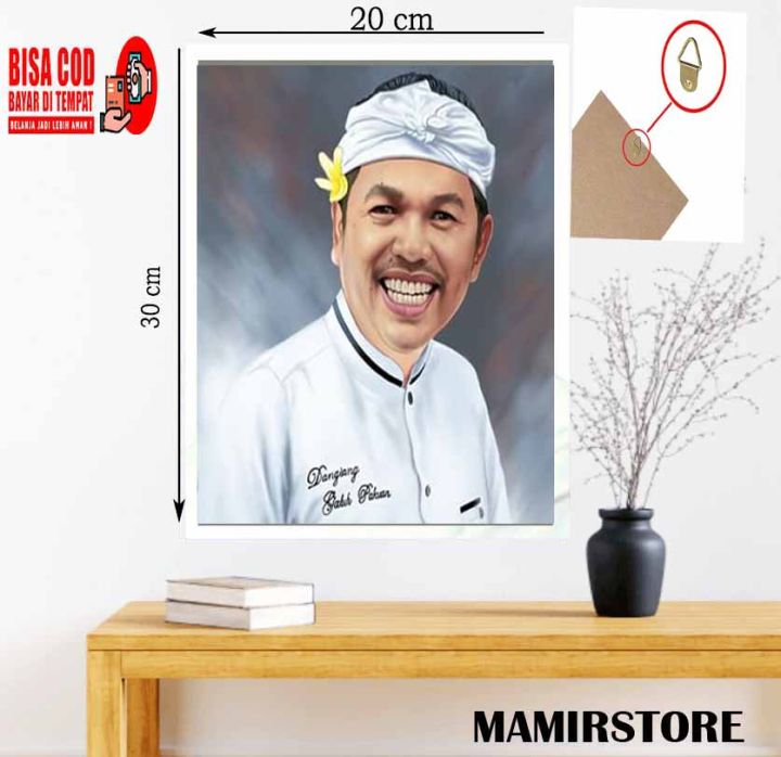 FOTO + BINGKAI DEDI MULYADI / WALLDECOR DEDI MULYADI / POSTER DEDI ...