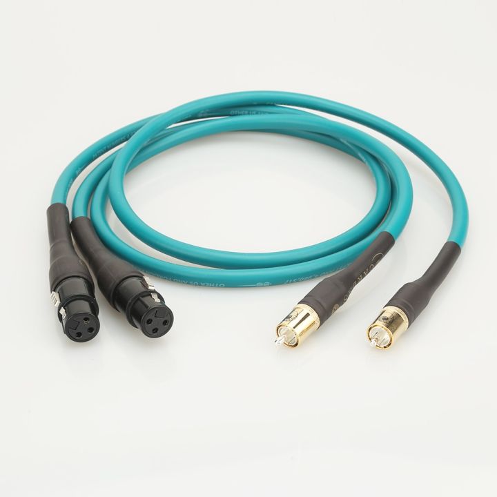 HiFi Cardas RCA to XLR Balanced Female plug Audio Cable Cardas Cross ...