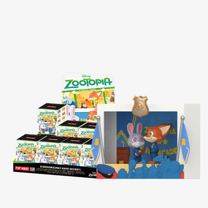 POP MART Zootopia Highlight Moment Series Scene Sets A Whole Set of ...
