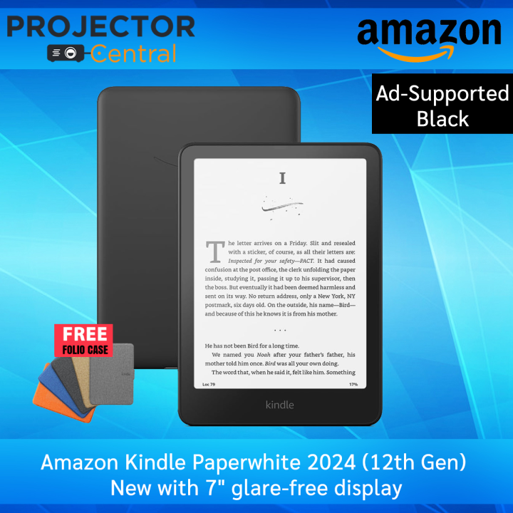 Amazon Kindle Paperwhite 2024 (12th Gen) New with 7" glare-free display ...