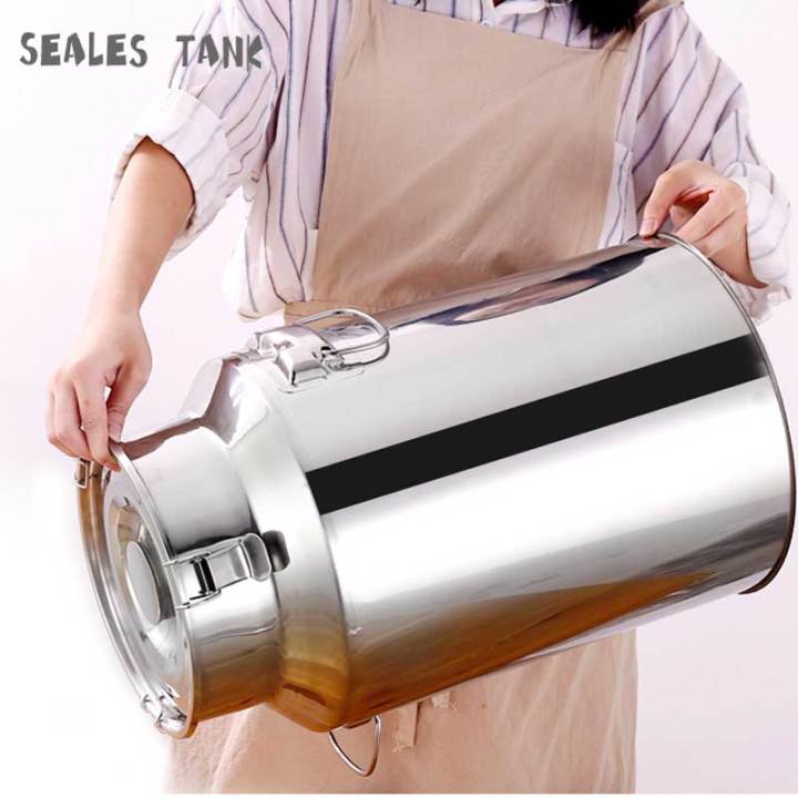 304 stainless steel barrel sealed barrel edible oil barrel milk barrel ...