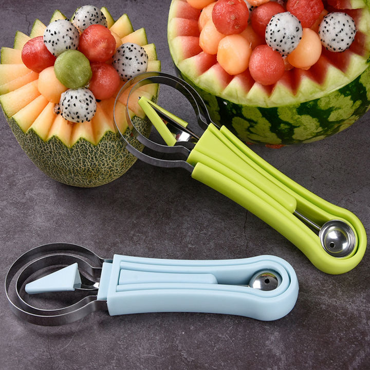 Starlux 4 In 1 Watermelon Slicer Cutter Scoop Fruit Carving Knife ...
