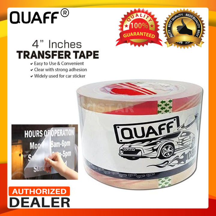 Quaff Transfer Tape 4 Inches for car/ decal sticker | Lazada PH