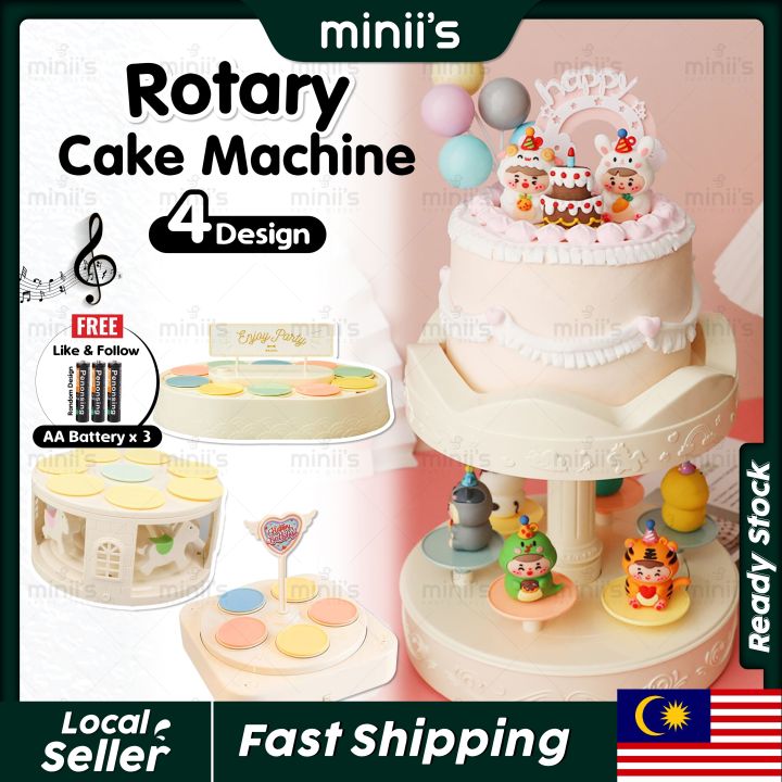 MINIIS PARTY Go Round Party Rotary Cake Machine Dessert Machine ...