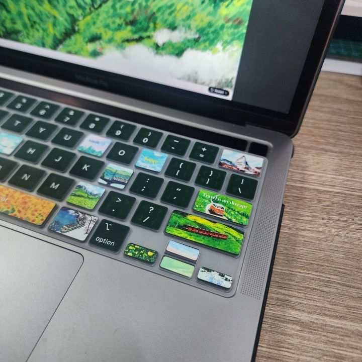 ccraftster - keyboard sticker สติ๊กเกอร์แป้นพิมพ์ สติกเกอร์ติดคีย์บอร์ด ...