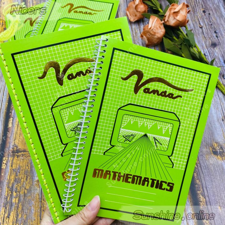 VANDA 80lvs Mathematics Notebook Math notebook spiral with yran | Lazada PH