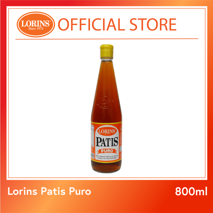 Lorins Patis (Fish Sauce) Puro - 800mL | Lazada PH