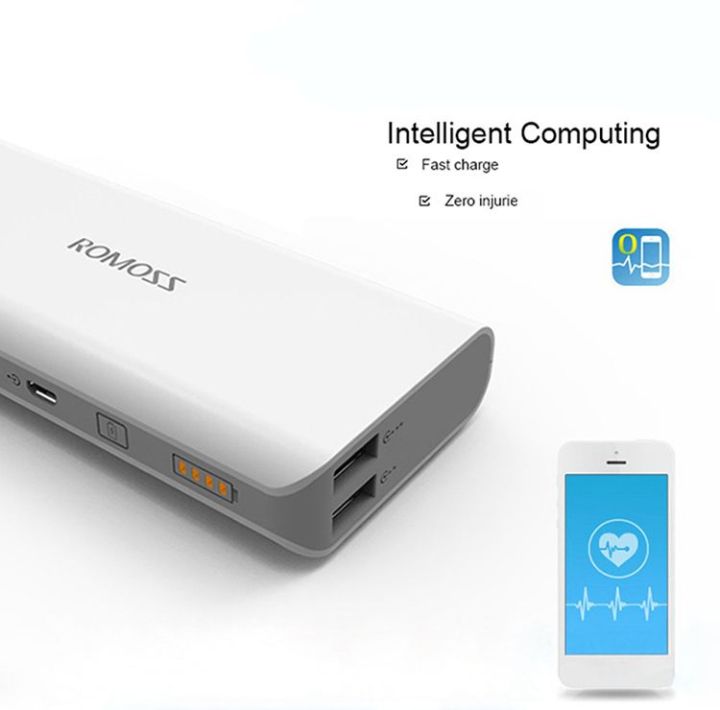 Power Bank Sense 4 Dual Output 20000 mAh Multiple Device Charging Fast ...