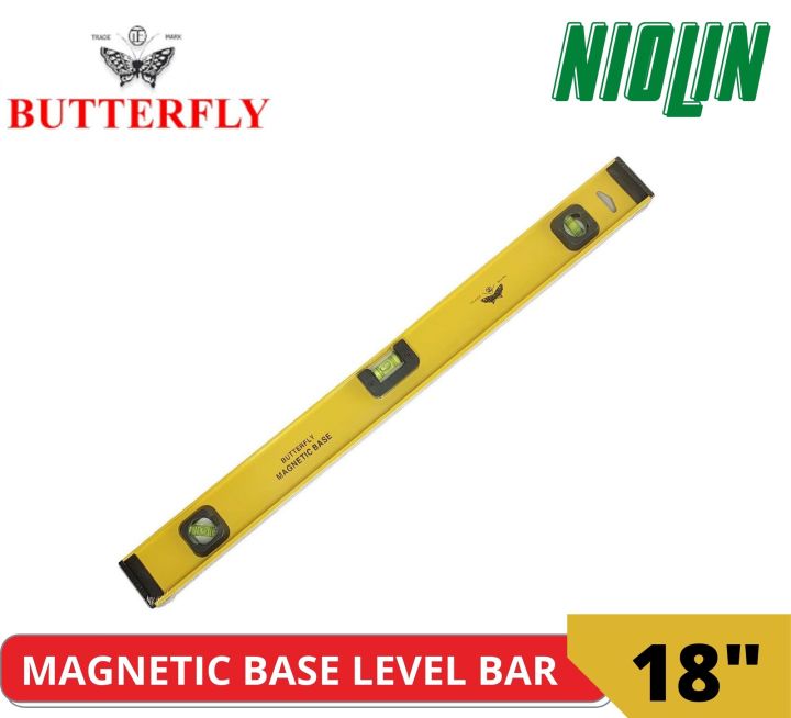 Butterfly Magnetic Base Level Bar ( 18", 24" and 36" ) | Lazada PH