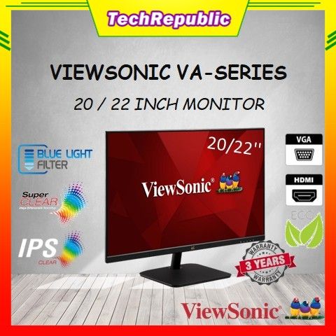 ViewSonic VA Series 20" / 22" VA1903H / VA2201-H / VA2215-H FULL HD ...