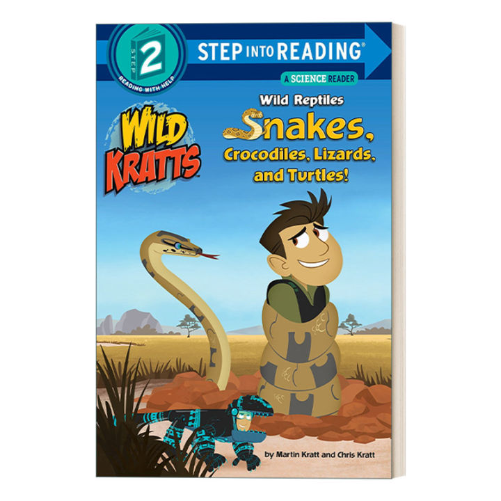Milu Step Into Reading Wild Reptiles Original English Books | Lazada PH