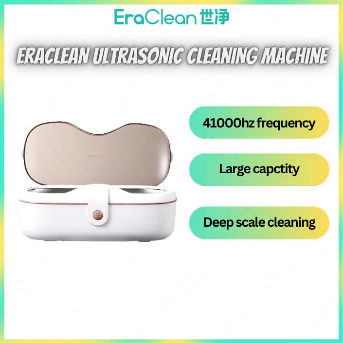 New EraClean Ultrasonic Cleaning Machine GL01 Glasses Washing Dentures ...
