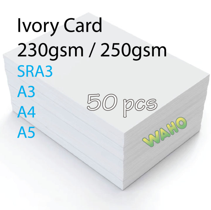 A4 Digital Print Card 230gsm 250gsm /Finest Ivory Card / White Card ...