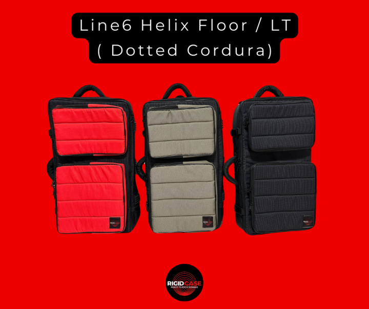 LINE6 HELIX FLOOR HELIX LT GUITAR EFFECTS BAG CASE BACK PACL FULLY ...