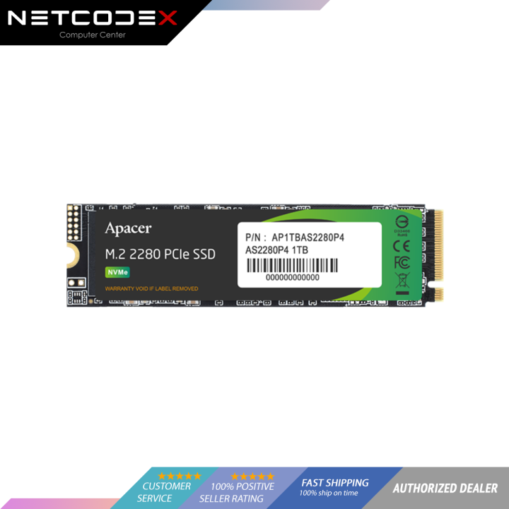 Apacer AS2280P4 1TB M.2 2280 NVMe SSD (AP1TBAS2280P4-1) | Lazada PH