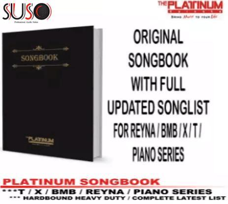 The Platinum Songbook with Update Full Songlist (Songbook Only) | Lazada PH