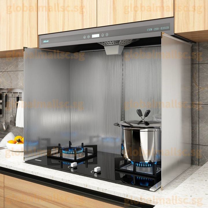 【anweigan】Stainless Steel Oil Baffle Kitchen Gas Stove Cooking Oil ...