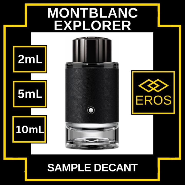 Mont Blanc Explorer decant 2mL/5mL mini perfume sample vial | Lazada PH