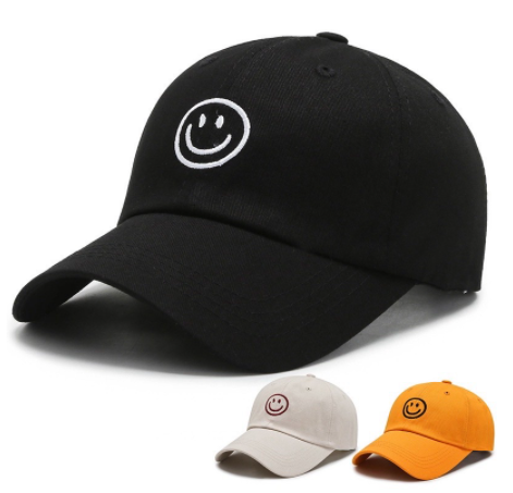 Simple Studio Fashion Always Be Smile cap Smiley Cap fashion Korea ...