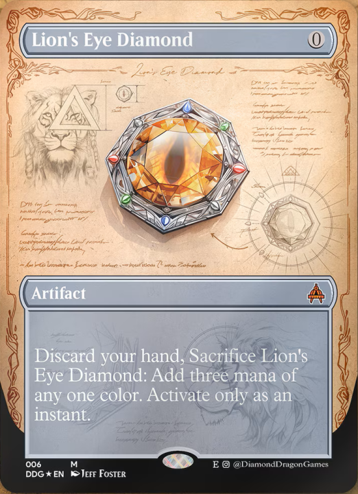 ( HIGH QUALITY)MTG Proxy Card - Lion's Eye Diamond | Lazada PH