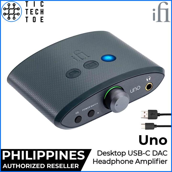 iFi Uno USB-C DAC Compact Desktop Digital Analog Converter Compact ...