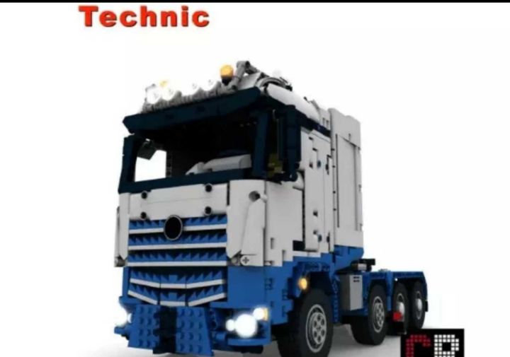 LEGO Lego project MOC-7790 truck head Arocs SLT Merca Truck builds PDF ...