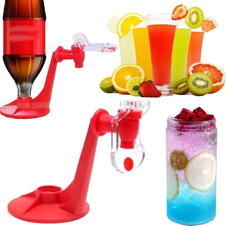 UWISH Upside Down Soda Dispenser，Tower Drink Dispenser Upside Down Soda ...
