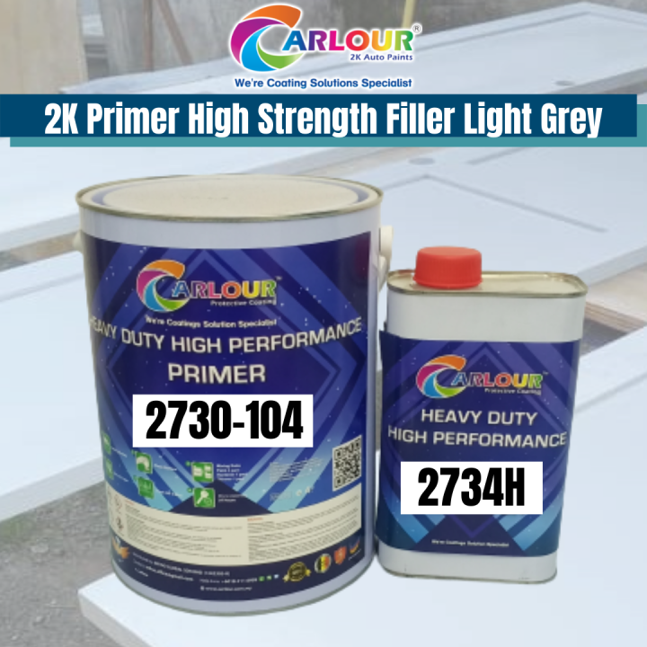 PU Primer High Strength 2K Primer Filler Light Grey 2730-104 5L Set ...