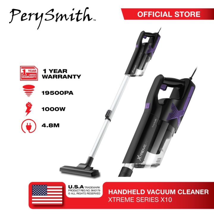 [Heavy Duty] PerySmith Handheld Vacuum Cleaner X10 Portable Heavy Duty ...