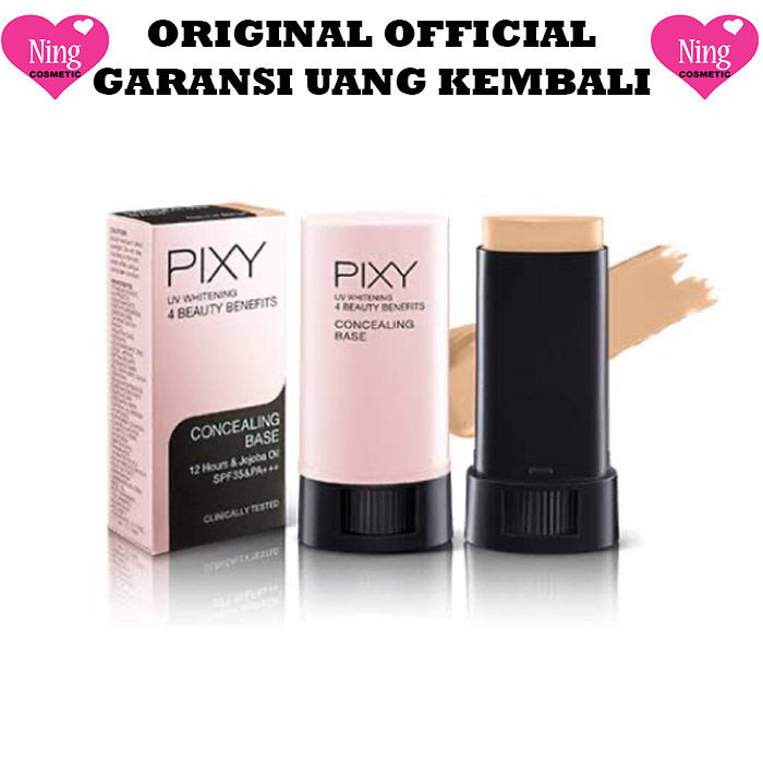 PIXY UV WHITENING Concealing base Concealer 4 Beauty benefits 9gr 01-04 ...