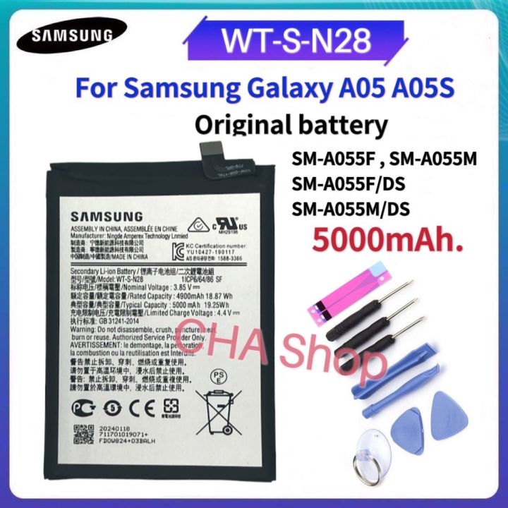 แบตเตอรี่ แท้ Samsung Galaxy A05 A05S SM-A055F,SM-A055F/SD,SM-A055M,SM ...