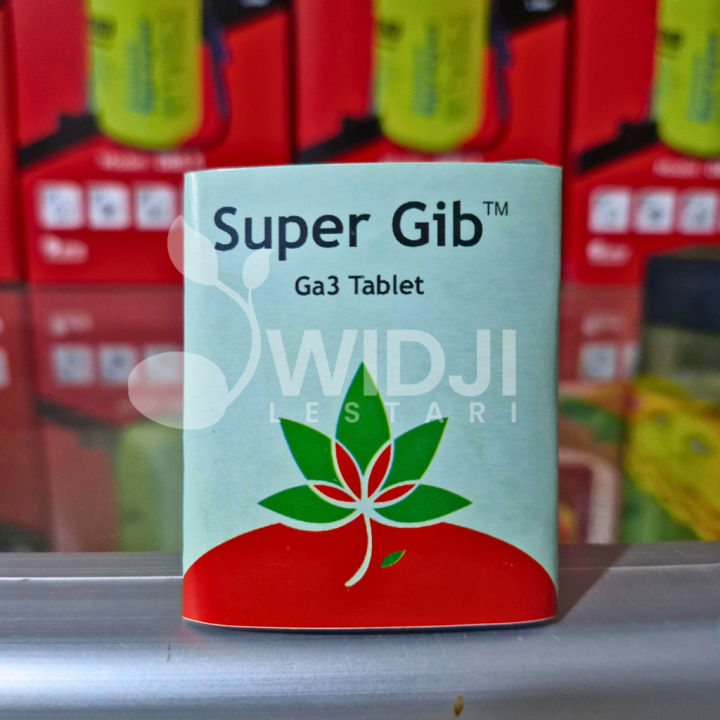 SUPER GIB 10 TABLET ZPT Gibberellin Acid (GA3) Sebanyak 20% | Lazada ...