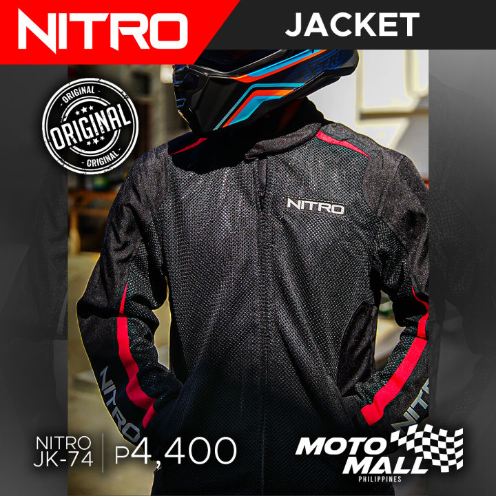 Moto NITRO RIDING JACKET JK74 | Lazada PH