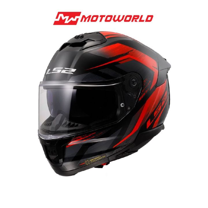 LS2 Motorcycle Full Face Helmet FF808 Stream II Fury Graphics | Lazada PH