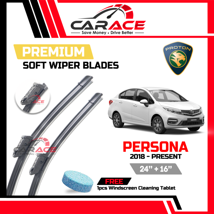 PROTON PERSONA VVT 2018-2023 Present | CARACE Premium Soft Wiper Blades ...