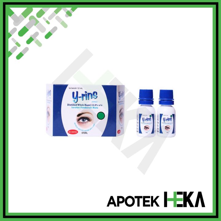 Y-rins 2 x 12 ml - Larutan Pembersih Mata | Lazada Indonesia