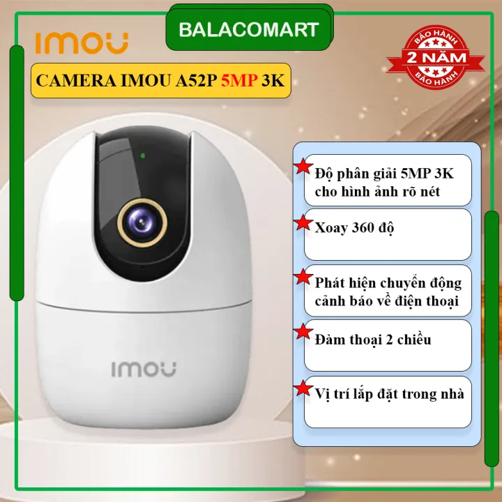Camera wifi Imou A52P 5MP, A32 3MP, C32 3MP hàng chính hãng | Lazada.vn