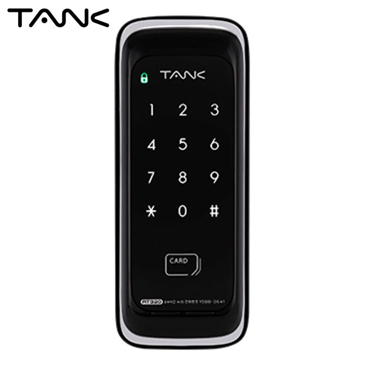 TANK Korea RT320 Slide Digital Door Lock Smart Gate Household Security ...