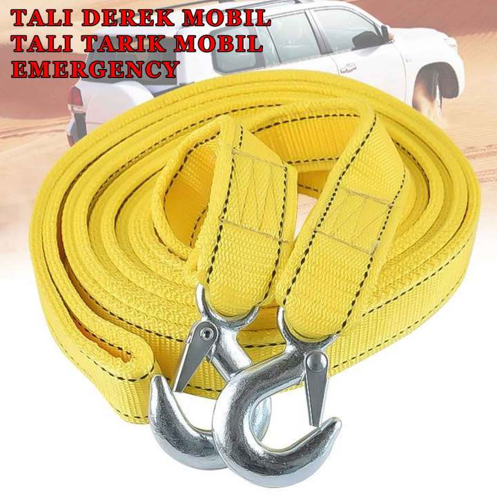 Tali Derek Mobil / Tali Tarik Mobil / Tali Emergency Kendaraan | Lazada ...