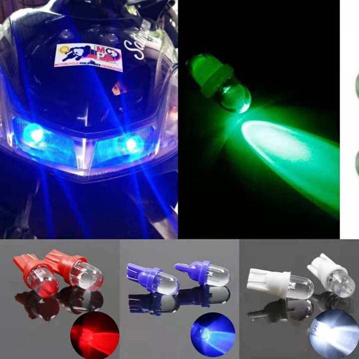 COD 2pcs T10 LED LIGHT Bullet Wedge Bulbs Vehicle Lighting | Lazada PH
