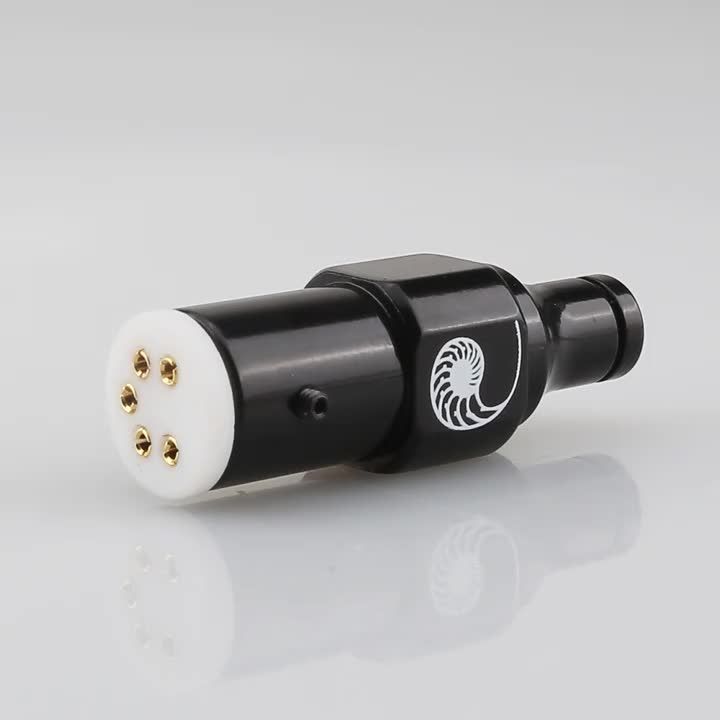 SWA1PC Hifi Cardas vinyl LP phono five-pin 5-pins plug seat Female DIN ...