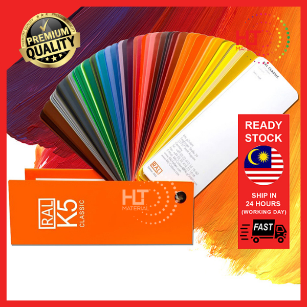 RAL K5 Classic Colour Guide (Gloss/Matt) | Lazada