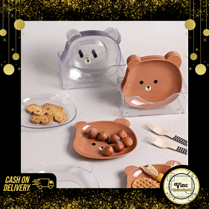 Piring Makan Anak Berbentuk Beruang Lucu / Piring Lucu /Piring Snack ...