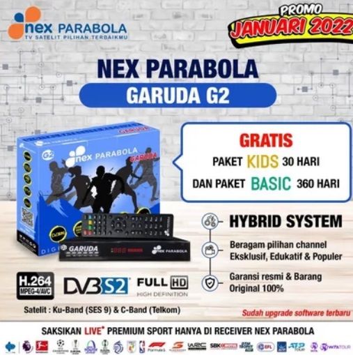Nex parabola G2 receiver parabola nex G2 | Lazada Indonesia