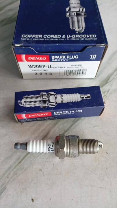 Busi Spark Plug Colt T120SS Terrano Pajero Esteem 1.3 Denso W20EP-U | Lazada Indonesia