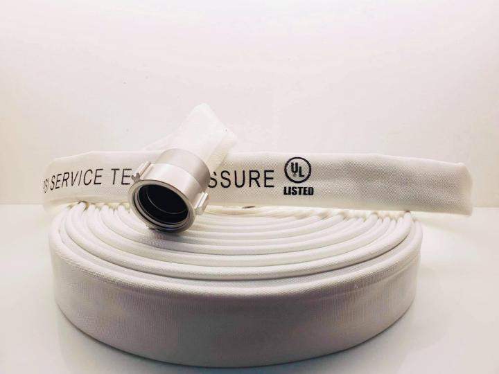 FIRE HOSE 1 1/2 100ft UL Listed 100ft Aluminum Alloy Coupling DOUBLE ...