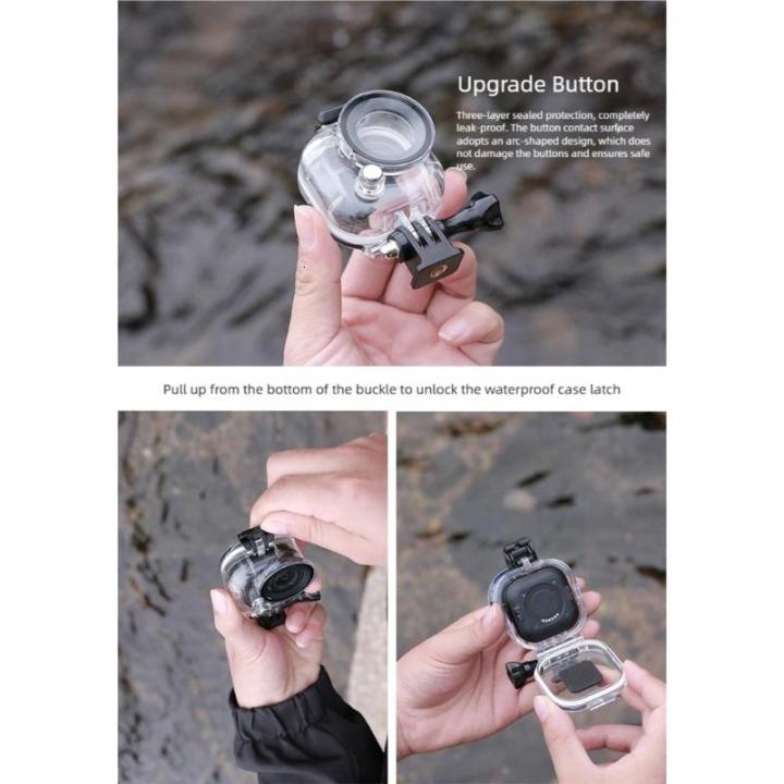 Deep Dive Camera Housing 50m Submersible Aluminum Shell Quick Release ...